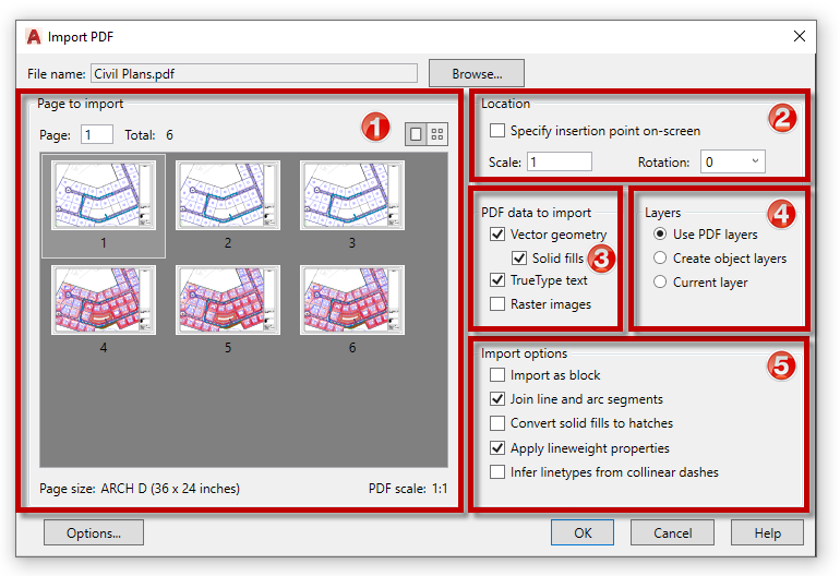 Cara Import PDF Ke AutoCAD Solusitraining